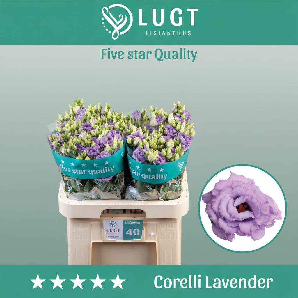 Eustoma Corelli Lavender – All Occasions Wholesale